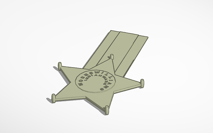 3D design War Medal - Tinkercad