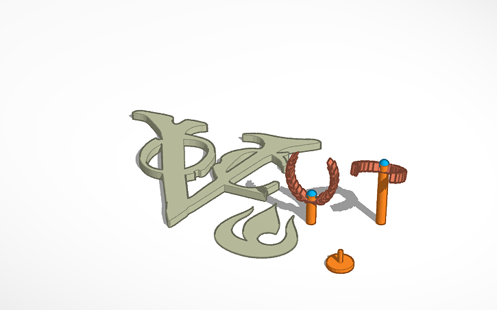 3D design Holy Roman Empire Banner - Tinkercad