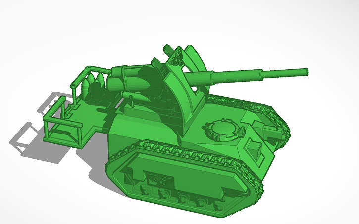 3D design TANK - Tinkercad