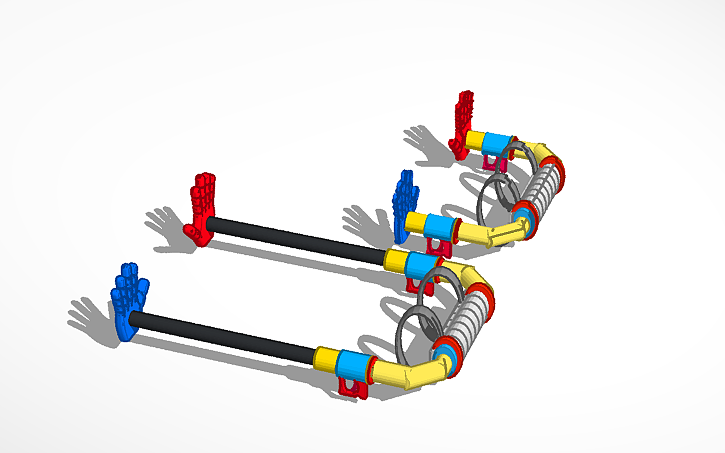 3D design Grabpack NCC - NO-COPYRIGHT-CONSTRUCTIONS - Tinkercad