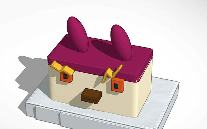 3D design acromi head prodigy | Tinkercad