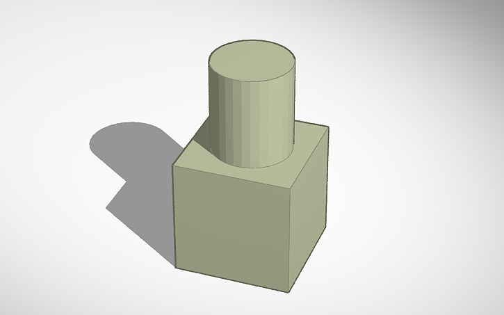 3d Design Button Tinkercad
