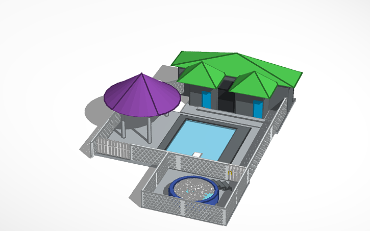 3D design Pool - Tinkercad