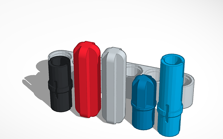 3D design Ev3 Lego Connectors - Tinkercad