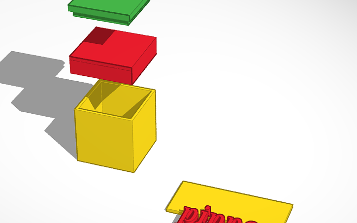 3D design GCIB Scatola | Tinkercad