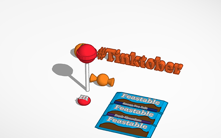 3D design Detective Slime's Tinktober Challenge: Sweets - Tinkercad