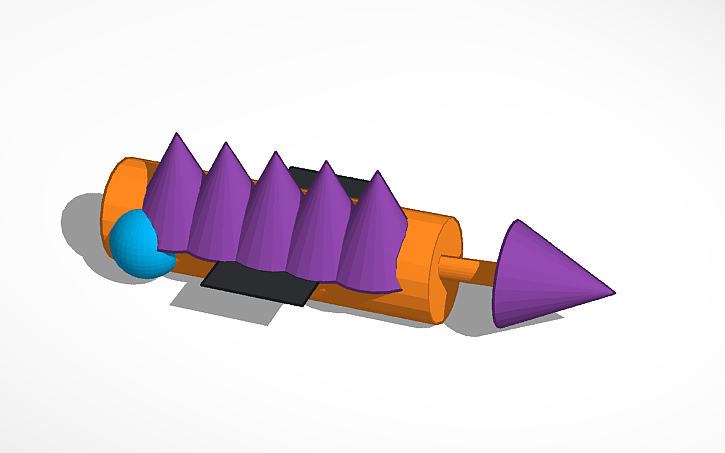 3D design Spectacular Tumelo-Robo - Tinkercad