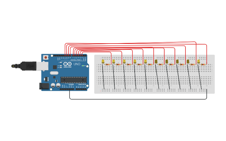 Circuit design Task 3 | Tinkercad