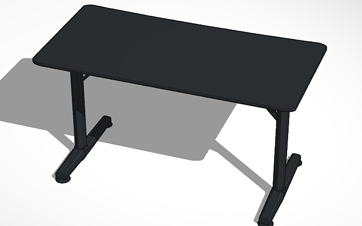 3D design Gaming desk - Tinkercad