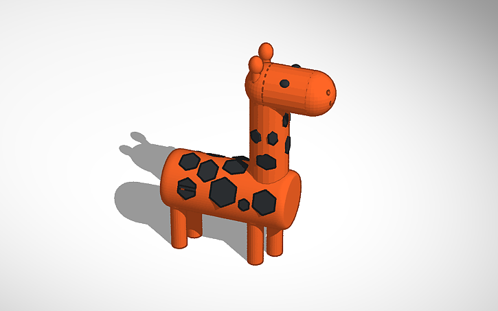3D design giraff | Tinkercad