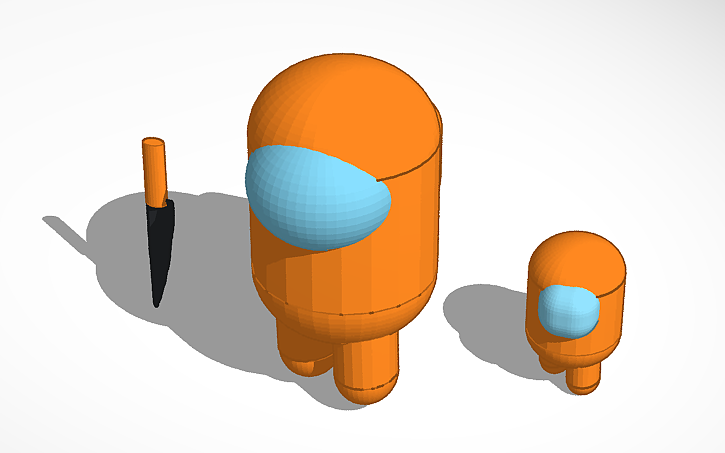 3D design Among us | Tinkercad