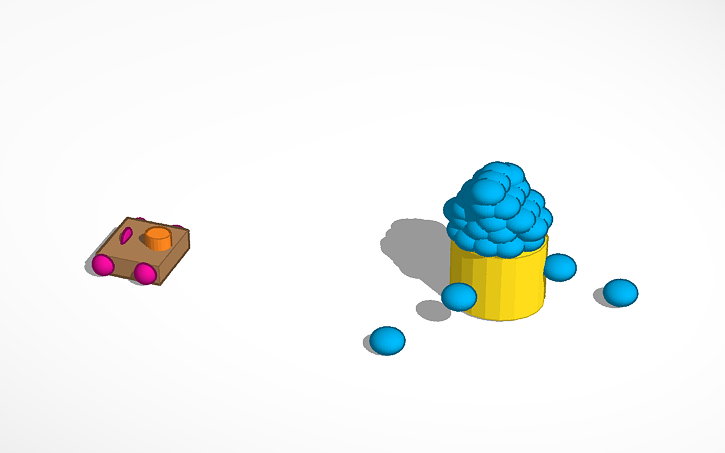 3D design Snack Shack Food - Tinkercad