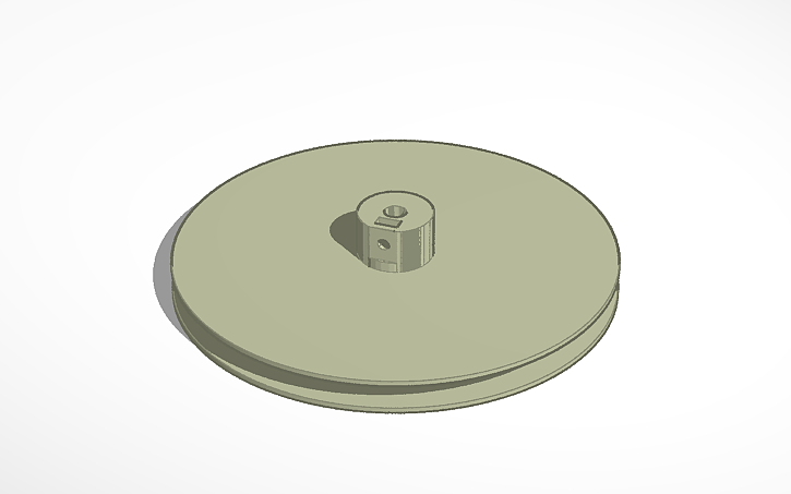 3D design Beaded ball chain pulley for Stepper Motor NEMA 17 m3 nut and ...