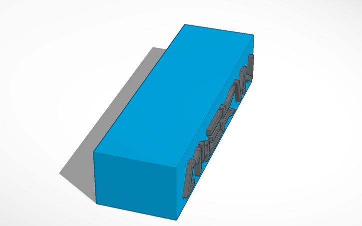 3D design Printer Block | Tinkercad