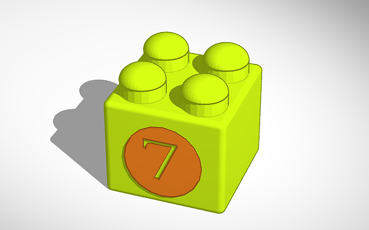 3D design Cubo lego | Tinkercad