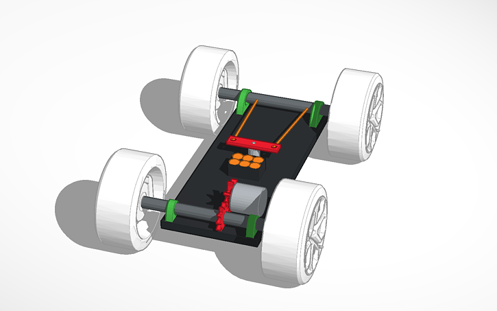 3d Design Rc Car Insides Tinkercad