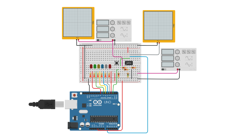 Circuit design RT Instant Signal Recognizer | Tinkercad