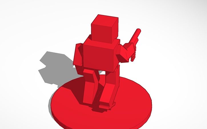 3D design Block Heads - Tinkercad