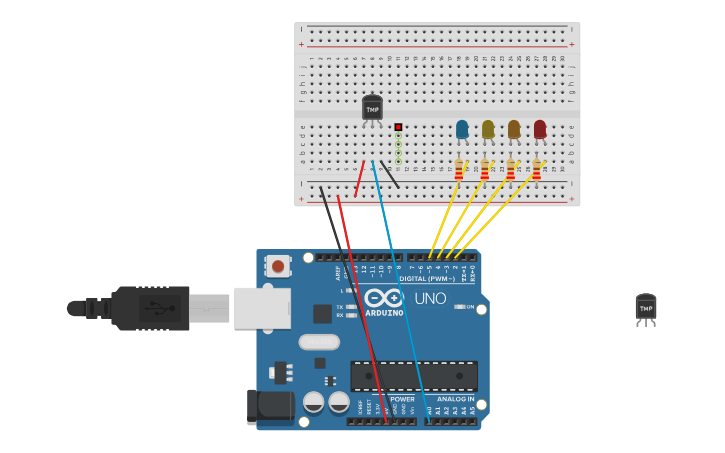 Circuit design lovemeter_ep | Tinkercad