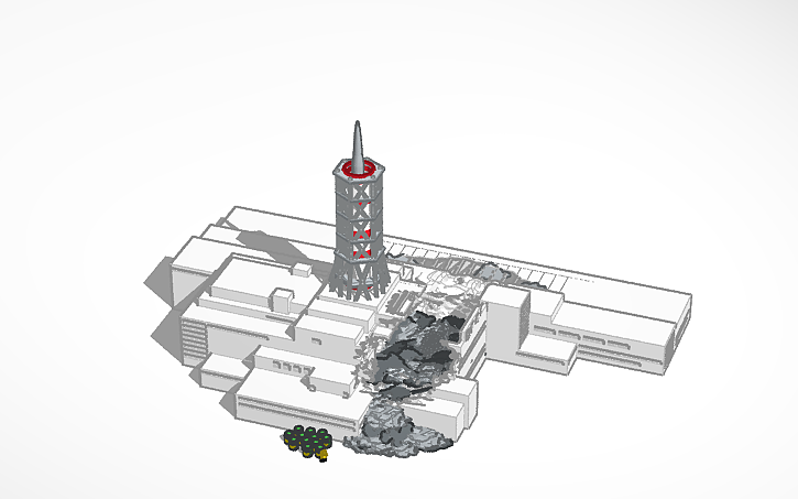 3D design my nuclear reactor - Tinkercad