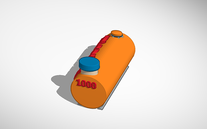 3D design Ricochet_card_tank - Tinkercad
