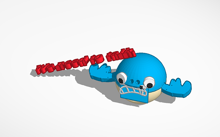 3d Design Copy Of Wait Stop Fighting Tinkercad