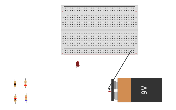 Circuit design EKI 1: How a Resistor Works - Tinkercad