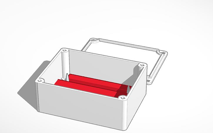 3D design ESP32 Box and Lid | Tinkercad