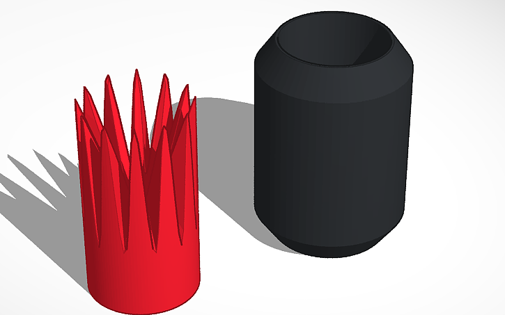 3D design HESC(High-Explosive Shrapnel Charge) Arrowhead 1/4" | Tinkercad