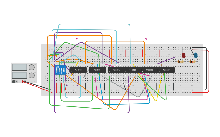 Circuit design Fireplace Circuit | Tinkercad