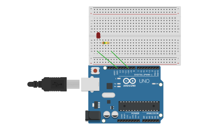 Circuit design projeto arduino com programaçao 1 | Tinkercad