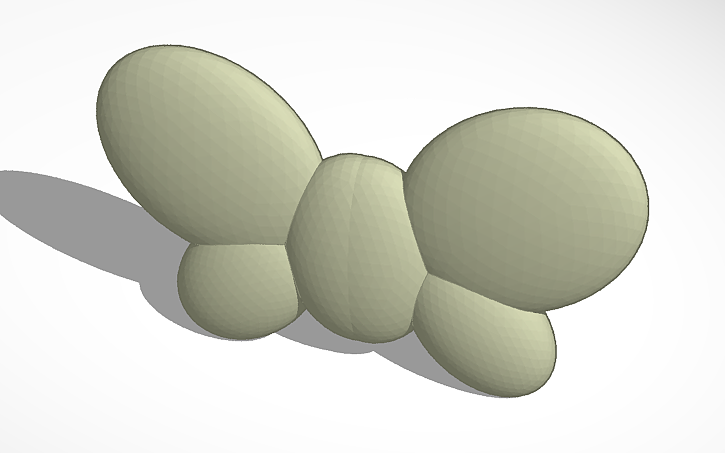 3D design Bow - Tinkercad