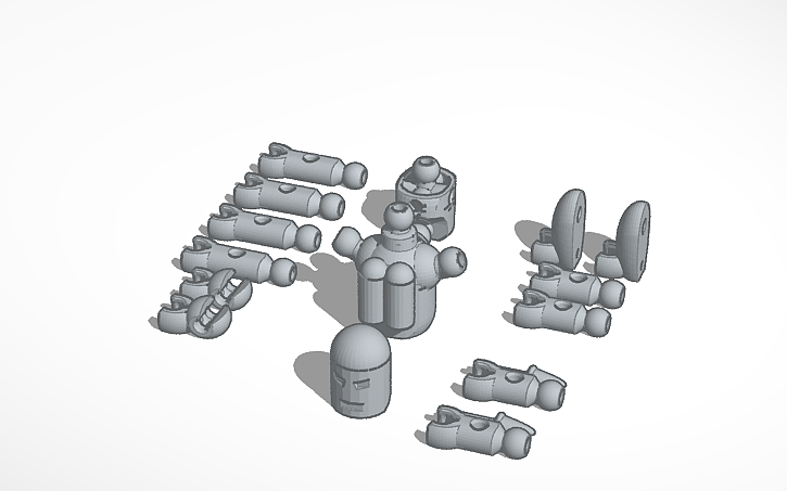 3D design ball joint Iron man mark 1 - Tinkercad