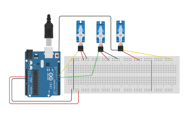 Circuit Design Lab2 Robotics Tinkercad