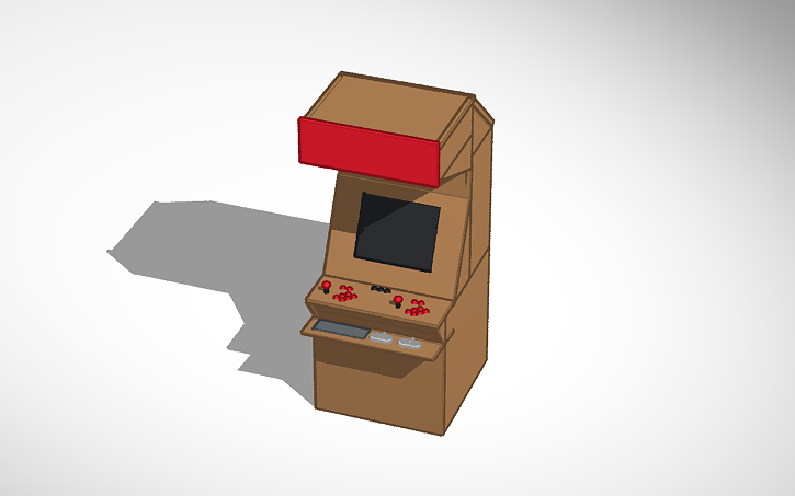 3d Design Arcade Automat Controllers Tinkercad
