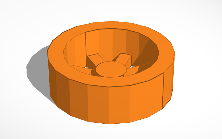 3D design Wheel - Tinkercad