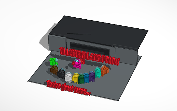 3D design Among us story continued | Tinkercad