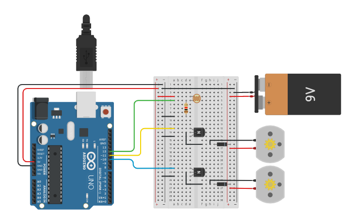 Circuit Design Wiring Components Tinkercad