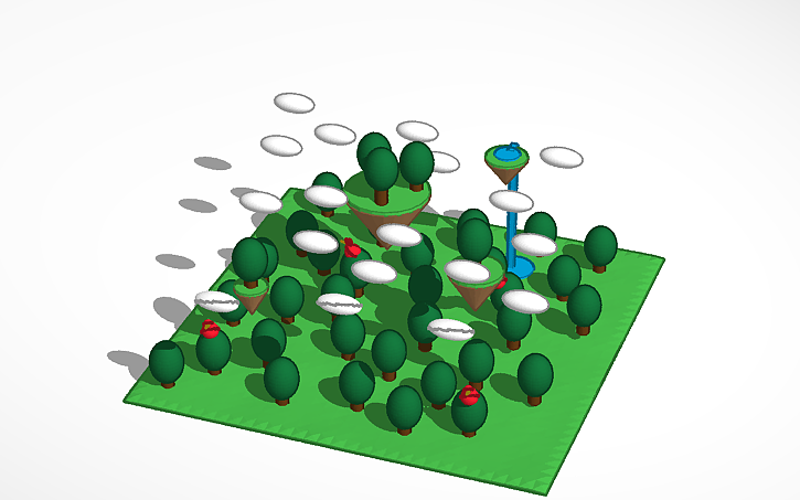 3D design Sky forest | Tinkercad