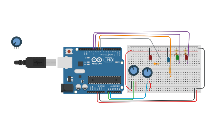 Circuit design ESO3A Greenhouse Sensors | Tinkercad