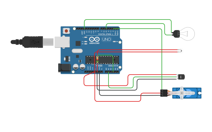 Circuit design G7 EOT Project CCDI Students - Tinkercad