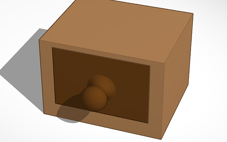 3D design Mini Drawer - Tinkercad