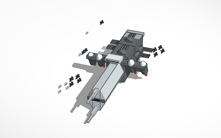 3D design Heavy Cruiser | Tinkercad