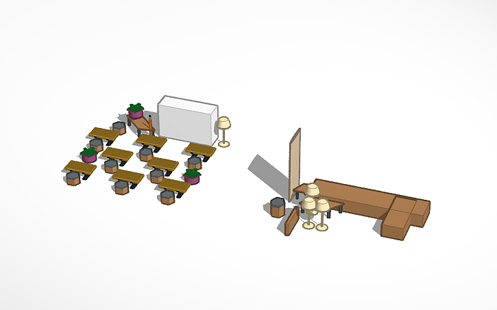 3D design class room | Tinkercad