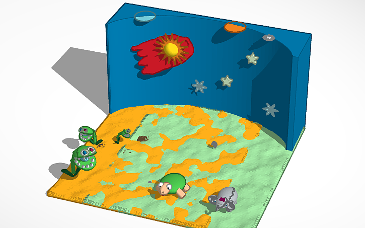 3d Design Инопланетные животные Tinkercad