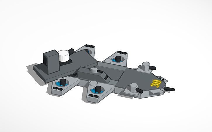 3D design helicarrier | Tinkercad