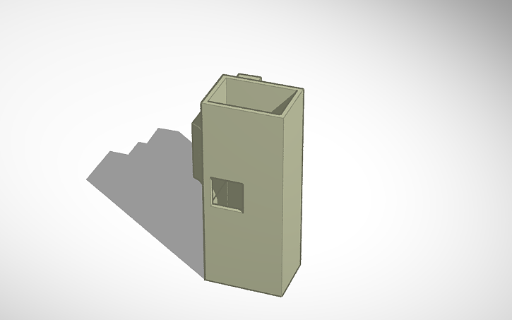 3D design IR-Sensor - Tinkercad