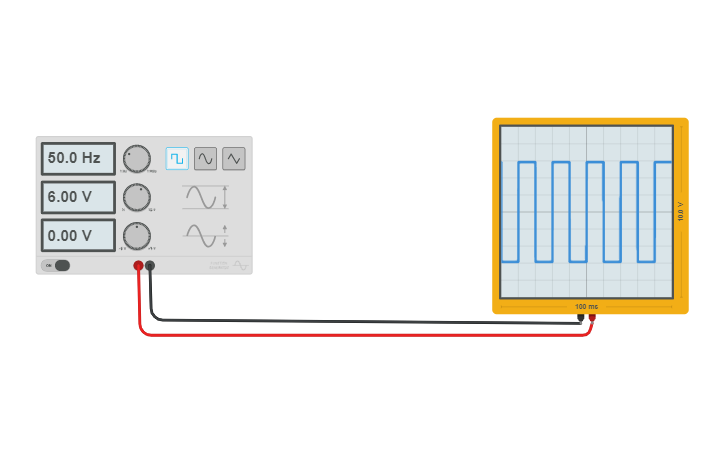 Circuit design SINE WAVE - Tinkercad
