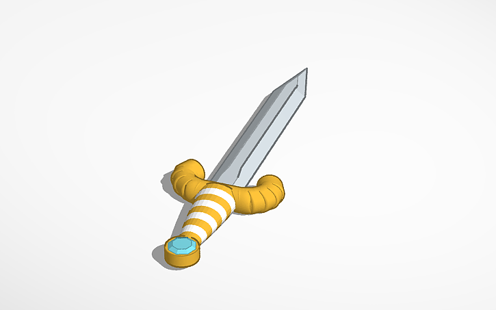 3D design Fancy Dagger 2.0 - Tinkercad