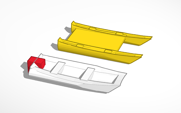 3d Design Boats Tinkercad